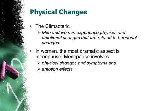 Middle Adulthood Ppt