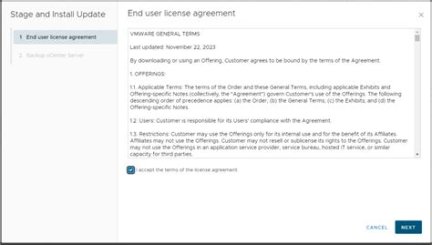Update Vcenter Appliance From The Vami