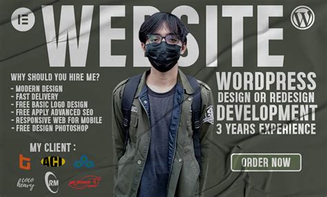 build design create website business wordpress by reskisulung fiverr