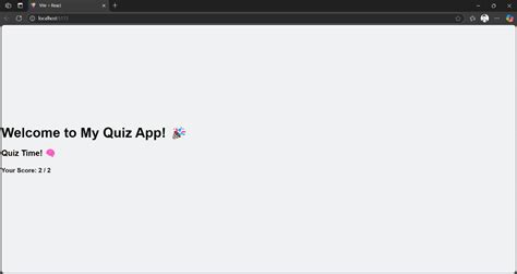 Github Kunalkumarxyzquiz App React