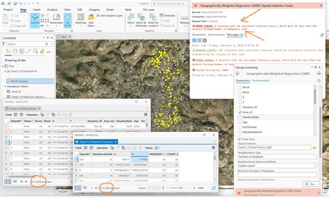 Arcgis Pro 302 The Gwr Tool Encounters A Coinc Esri Community