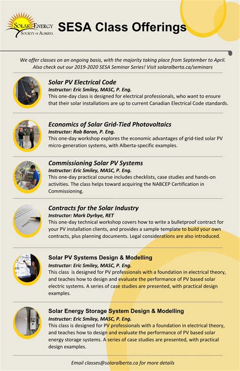 pdf commissioning solar pv systems class offerings poster 11x17 pdf
