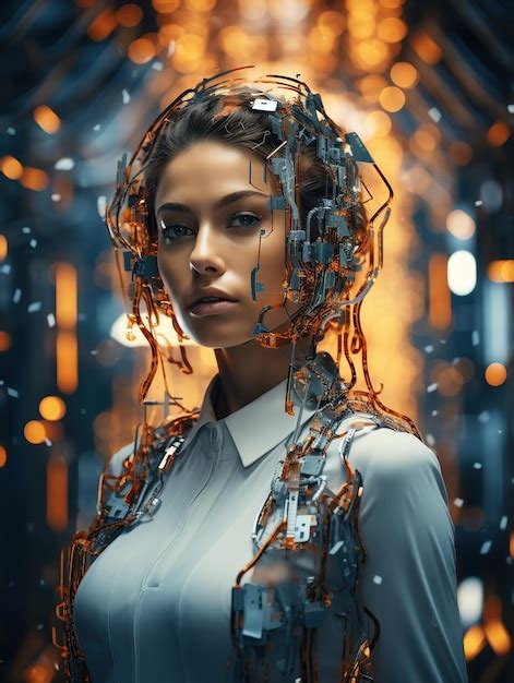 premium ai image artificial intelligence and robotics innovation in