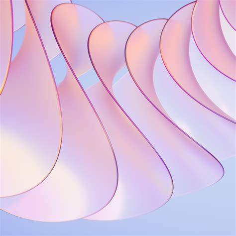 Glass Wallpaper 4k 3d Background Light