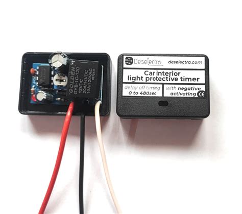 Negative Car Dome Interior Light Timer Prevent Battery Drain Delay Off