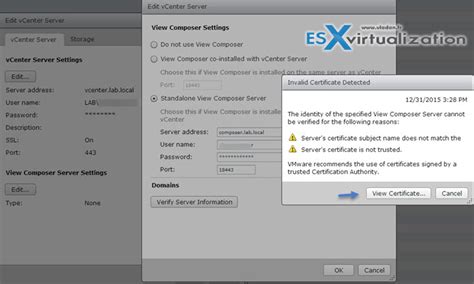 Vcp6 Dtm Objective 21 Configure Horizon With View Composer Esx Virtualization
