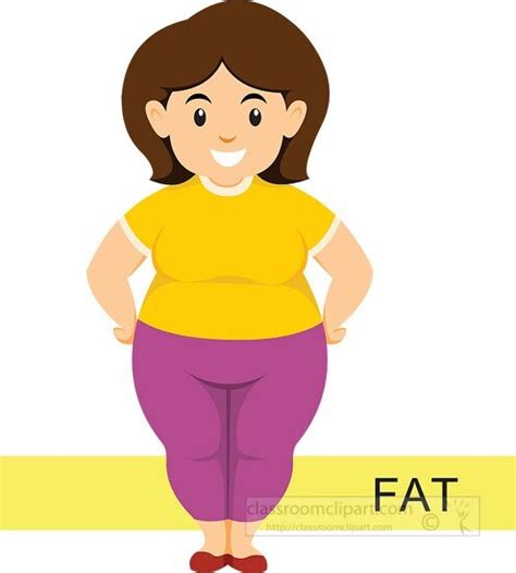 Health Clipart Fat Lady Clipart