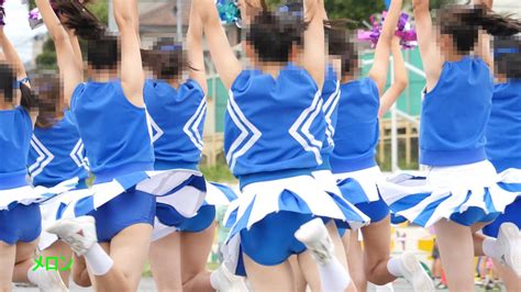 祭りだチア Vol 14 【4k】 透き通るような白肌・太もも！青アン・プリケツ！kチアダンスをご賞味あれ あぁ、素晴らしき女の子たち