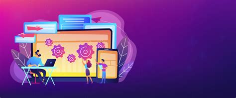 Automated Testing Concept Banner Header Royalty Free Vector