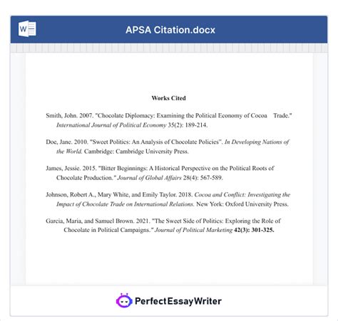 How To Cite In APSA Citation A Complete Guide For Babes