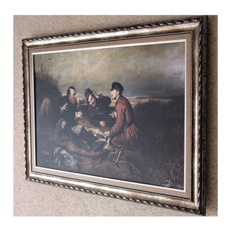 Ловци в почивка 45х66 см Картини и портрети за подарък