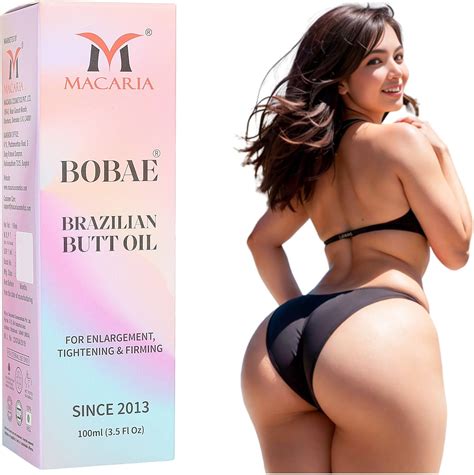 Macaria Brazilian Butt Booty Bum Hips Oil Hip Oil Enhancers For Women Beauty