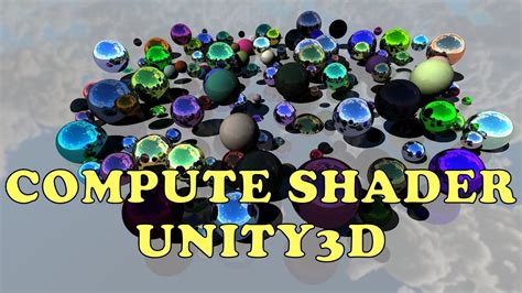 ray tracing in unity Пример использования compute shaders youtube