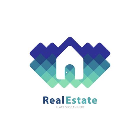 Plantilla De Logotipo Inmobiliario Construcción Desarrollo Inmobiliario Y Vector De Logotipo