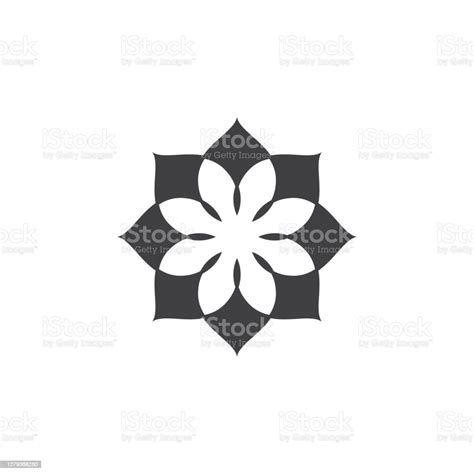 수련 연꽃 로고 꽃 로고 뷰티 스파 꽃 기호 웰빙 건강 명상 아름다움 럭셔리 천연 피트니스 요가 0명에 대한 스톡 벡터 아트 및 기타 이미지 Istock