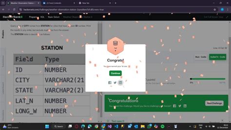 Pranav Karunakaran On Linkedin Sql Hackerrank Coding Codingchallenges