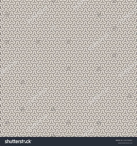Japanese Traditional Kikko Pattern Background Vector Stock Vector