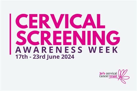 Cervical Screening Awareness Week Harrogate Cancer Services