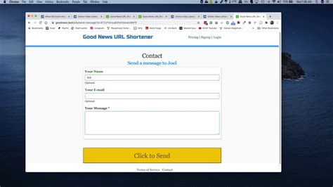 Good News Url Shortener Demo Youtube
