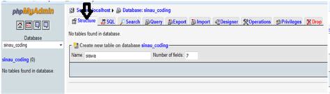 Cara Membuat Tabel Pada Database MySql Bagian 2 Sinau Coding