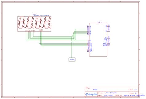 7segment Common Cathode Display With Rtc Leds And Multiplexing