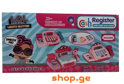 საბავშვო სათამაშო ლოლის სალარო აპარატი