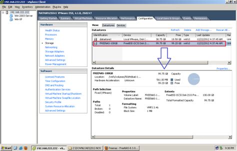 Konfigurasi Iscsi External Storage Freenas 830 On Vmware Esx 021 Sekedar Berbagi