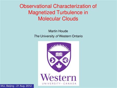 Ppt Observational Characterization Of Magnetized Turbulence In