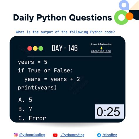 Python Coding Challenge Day 146 What Is The Output Of The Following