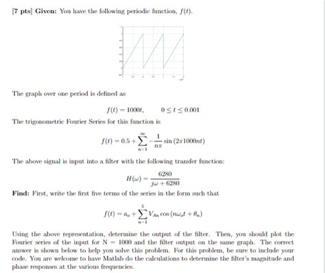 Solved 7 Pts Given You Have The Following Periodic Chegg Com