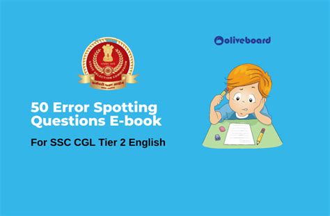 Error Spotting Questions For Ssc Cgl Tier 2 English