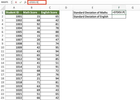 How To Calculate Standard Deviation In Excel A Detailed Tutorial MyExcelOnline