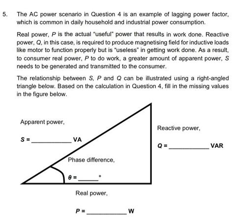 Solved The AC Power Scenario In Question Is An Example Of Chegg