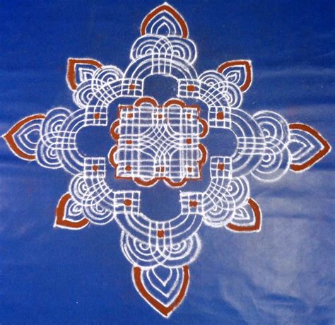 Festival Kolam 36 Karthigai Deepam By Lean Kolam கார்த்திகை தீபம் கோலம்