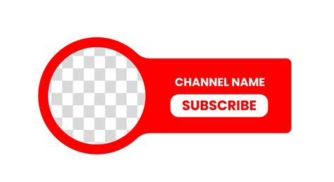 Subscribe Button Red Color Vector Illustration 21907456 Vector Art At Vecteezy