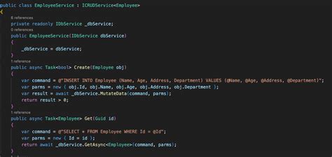 using cockroachdb with dotnet core and dapper