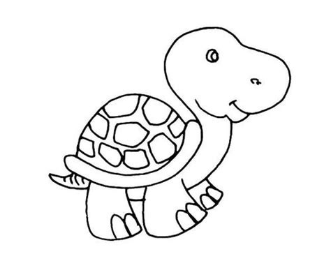 简笔画陆龟 简笔画图片大全 普车都
