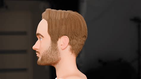 3d Pewdiepie Model 2019 Pewdiepie I Know The Hair Color Is
