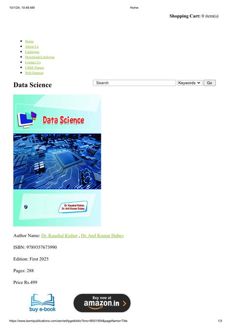 Pdf Data Science