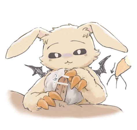 Rule 34 Bat Wings Black Eyes Censor Bar Chiikawa Claws Ears Down