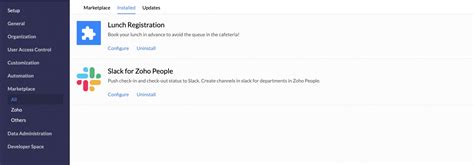 Extensions Ii Zoho People