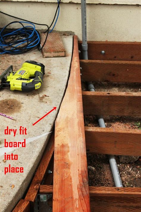 How To Install Curved Decking
