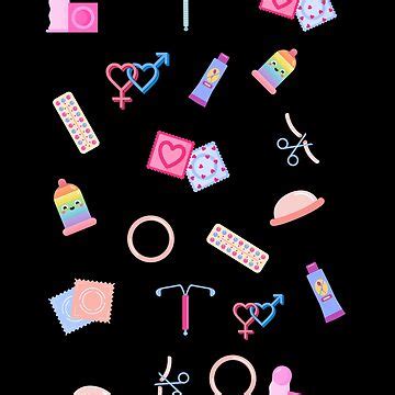 Birth Control With Condoms Teaching Contraception Birth Control Pills Spermicide Diaphragm Cap