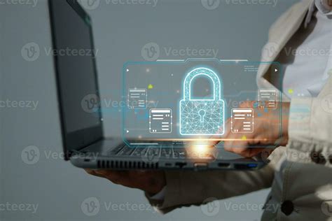 Protection Network Security Safe Your Data Concept Digital Crime By An Anonymous Hacker