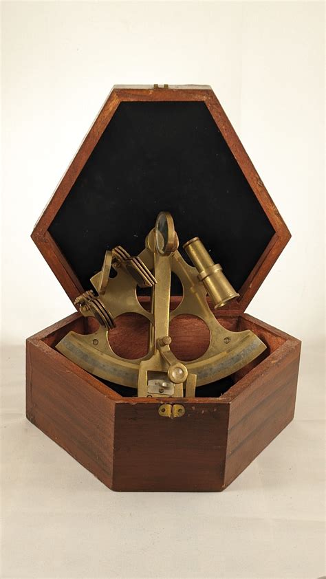 Naval Vintage Navigation Sextant Hatfield Antiques