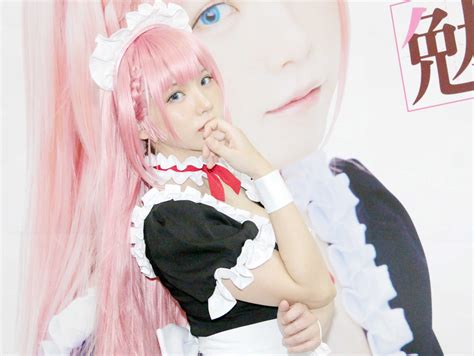 【写真 7 11枚】えなこ：令和初のコミケに降臨 「ぼく勉」桐須真冬のコスプレ披露 メイド服で… Mantanweb（まんたんウェブ）