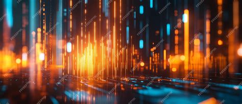 Stock Trend Chart Technology Trend Line Chart Premium Ai Generated Image