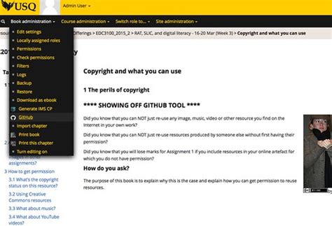 Moodle Book And Github Working Together Moved To