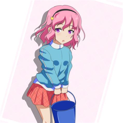 Safebooru 1girl Alternate Costume Bucket Carrying Cato Monocatienus