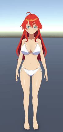 Anime Bikini Girl 3d Character Model 3d Model By Lessab3d Game